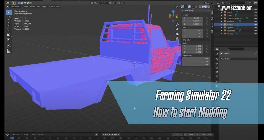 Farming Simulator 22 - How to start Modding | Create FS22 Mods