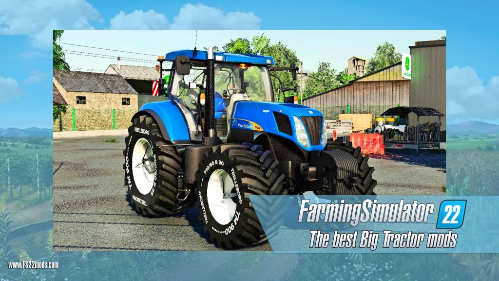 Best Big Tractor mods on Farming Simulator 22 | FS22
