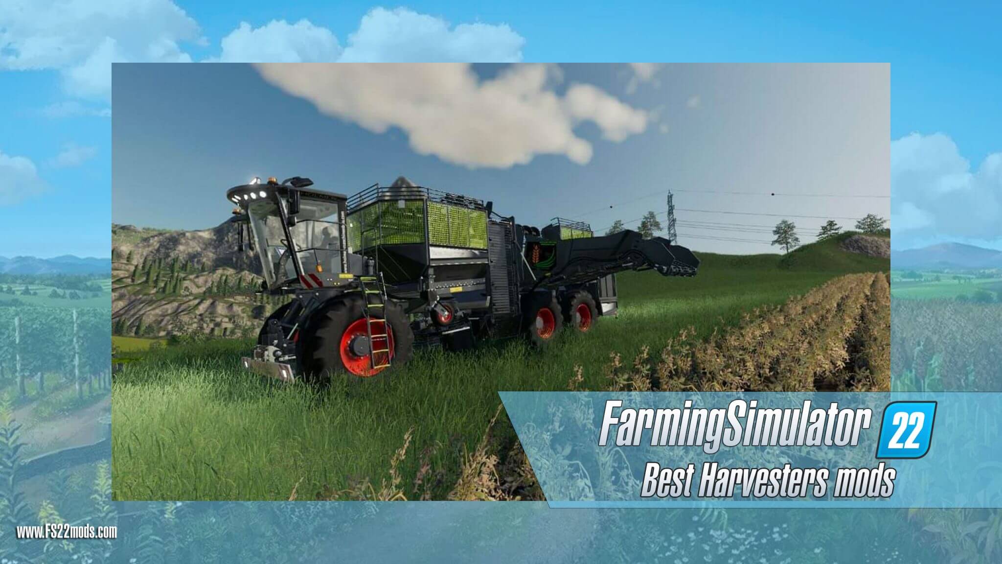 Best Harvesters Mods on Farming Simulator 22 | Combine Mods