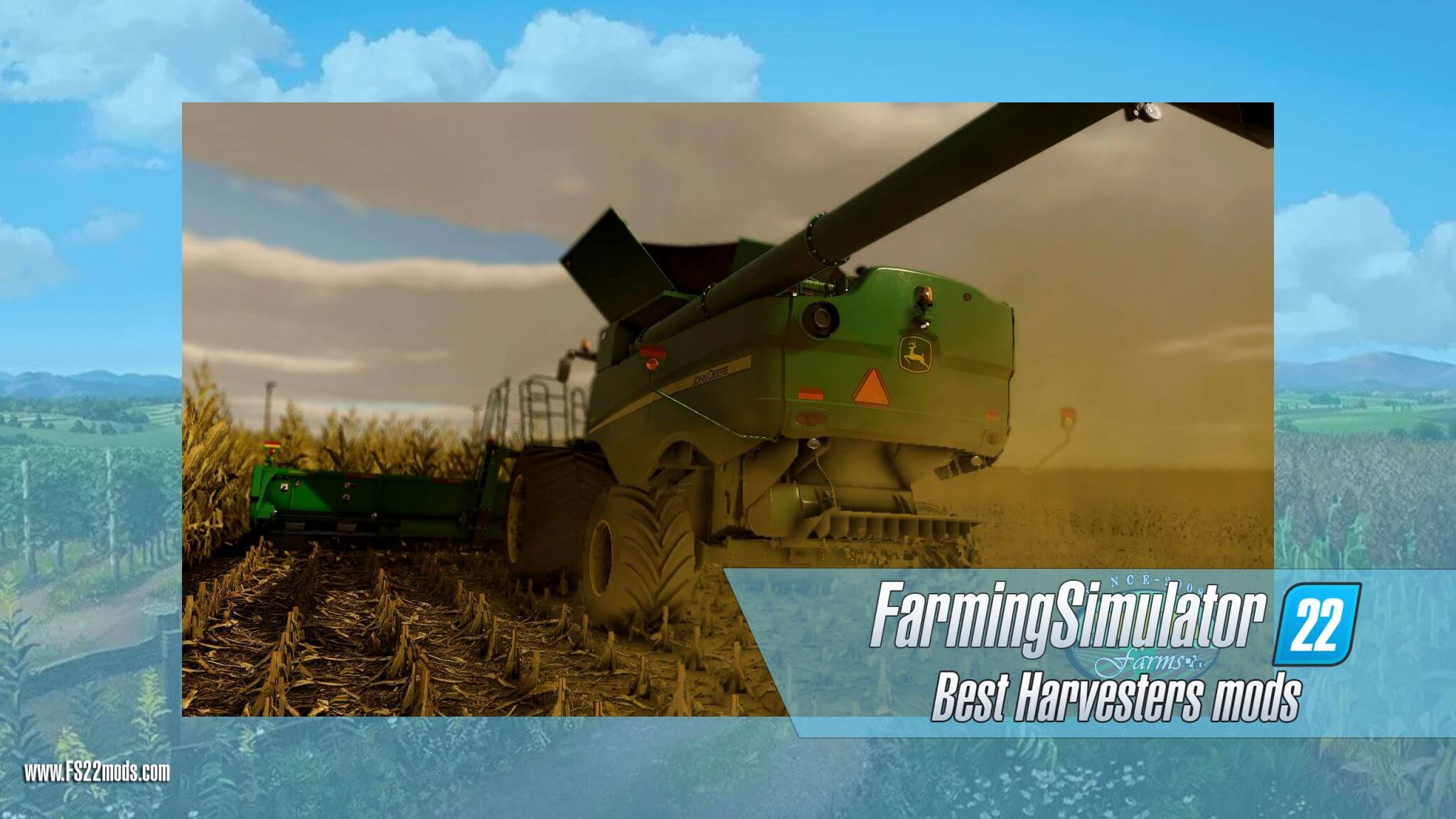 Best Harvesters Mods on Farming Simulator 22 | Combine Mods