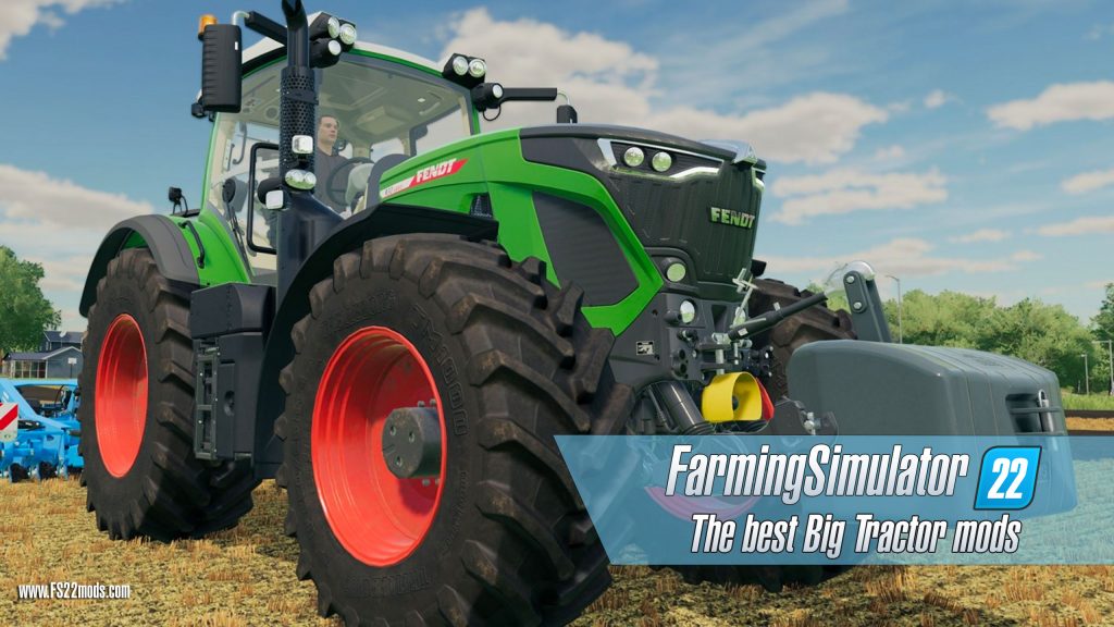 Best Big Tractor mods on Farming Simulator 22 | FS22