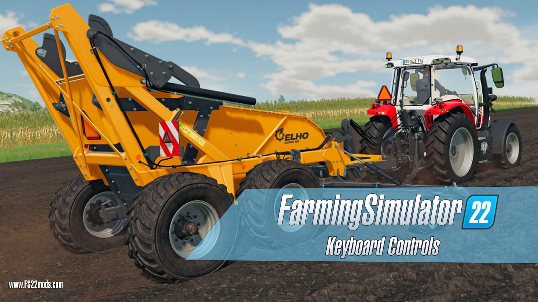 Keyboard Controls in Farming Simulator 22 | FS22 Keyboard ShortCut