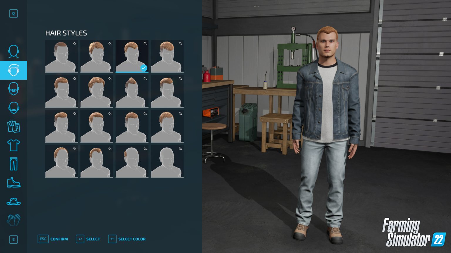 New character creator in Farming Simulator 22 | FS22 Characters