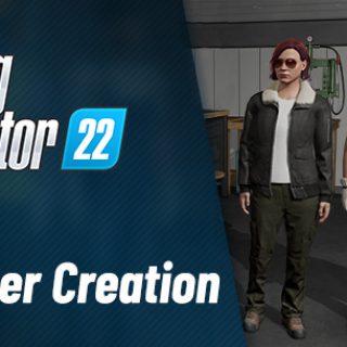 New character creator in Farming Simulator 22 | FS22 Characters