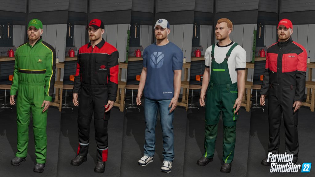 New character creator in Farming Simulator 22 | FS22 Characters