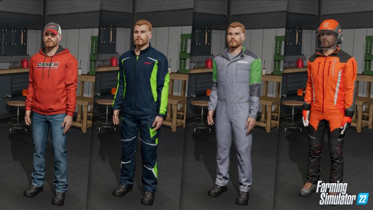 New character creator in Farming Simulator 22 | FS22 Characters