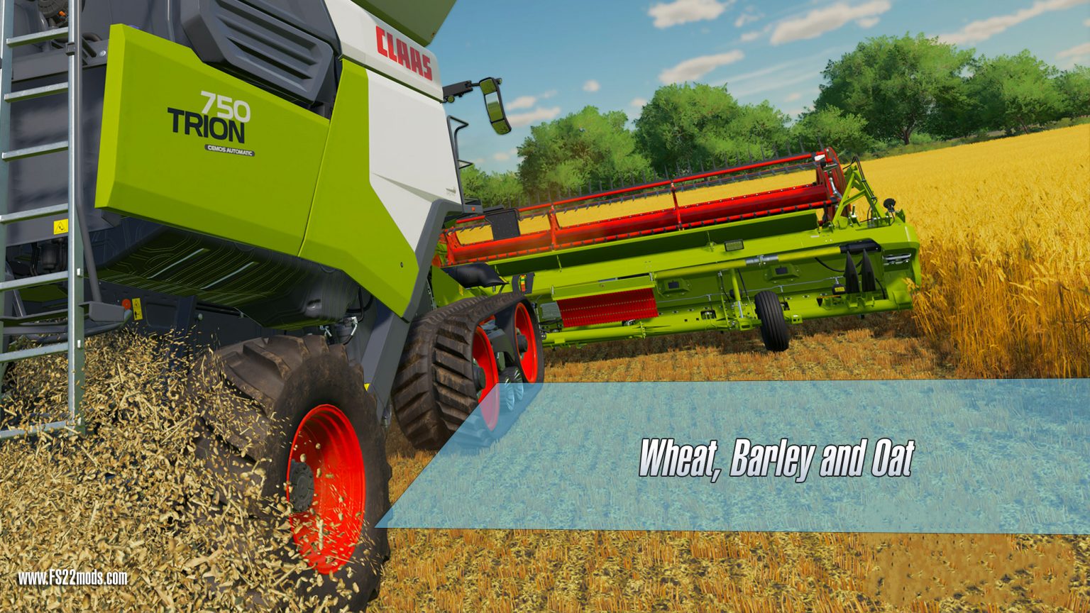 Wheat, Barley and Oat in Farming Simulator 22 | FS22