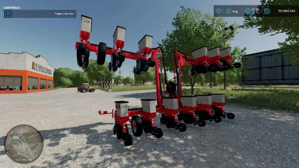 CASE IH 1235 EARLY RISER PLANTER V1.0 - FS25 / FS22 Mod