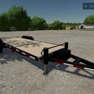 Felling Tilt Deck Trailer v1.0 - FS25 / FS22 Mod