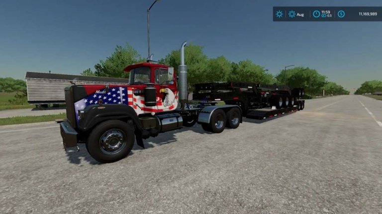 Fontaine Magnitude 80 Trailer v1.0 - FS25 / FS22 Mod