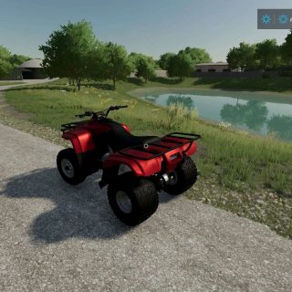 Honda Fourtrax v1.0 - FS25 / FS22 Mod