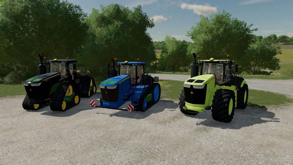 John Deere Tractor Pack by DJ Modding v1.0 - FS25 / FS22 Mod