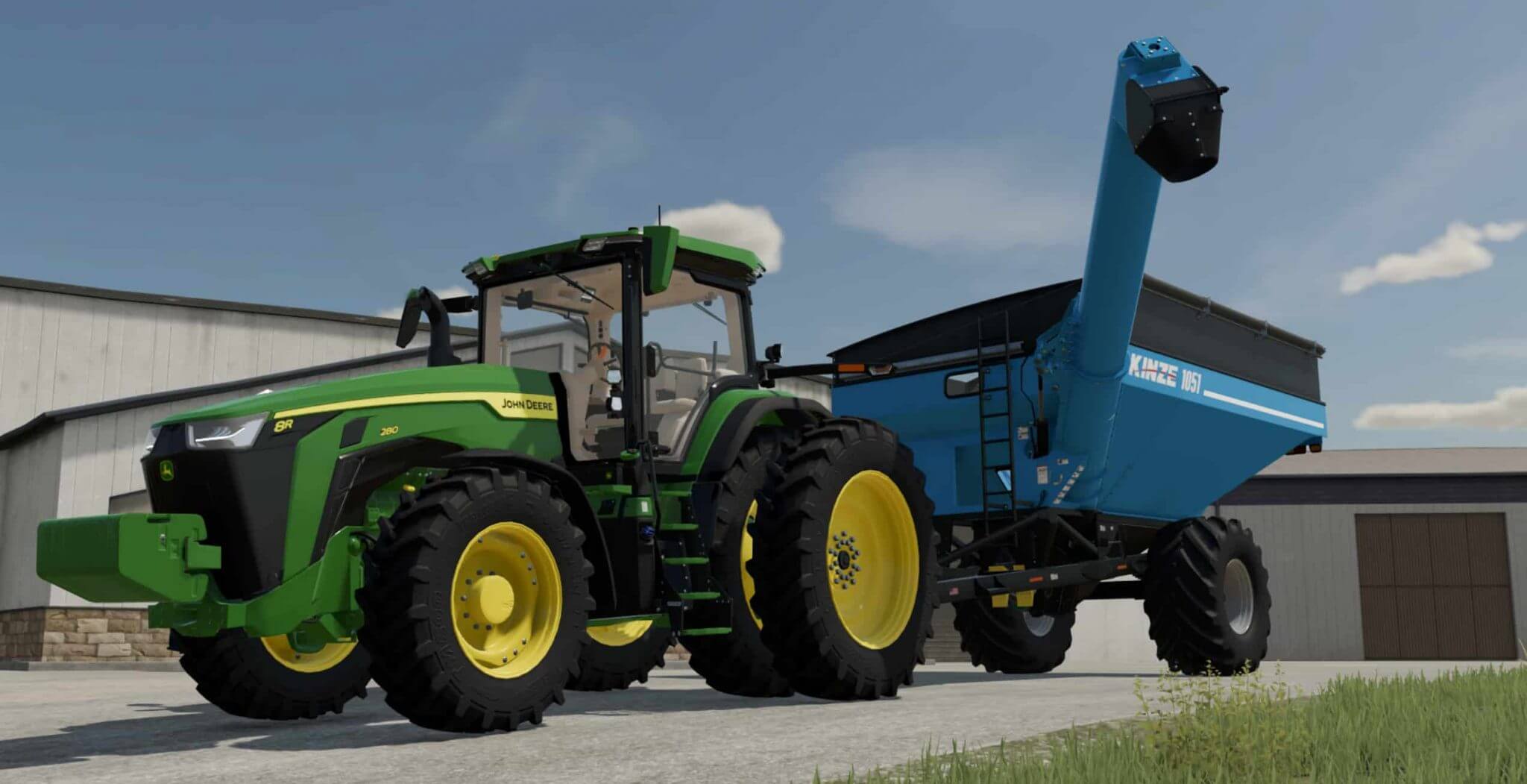Kinze 51 Series Grain Carts V1.0 - FS25 / FS22 Mod