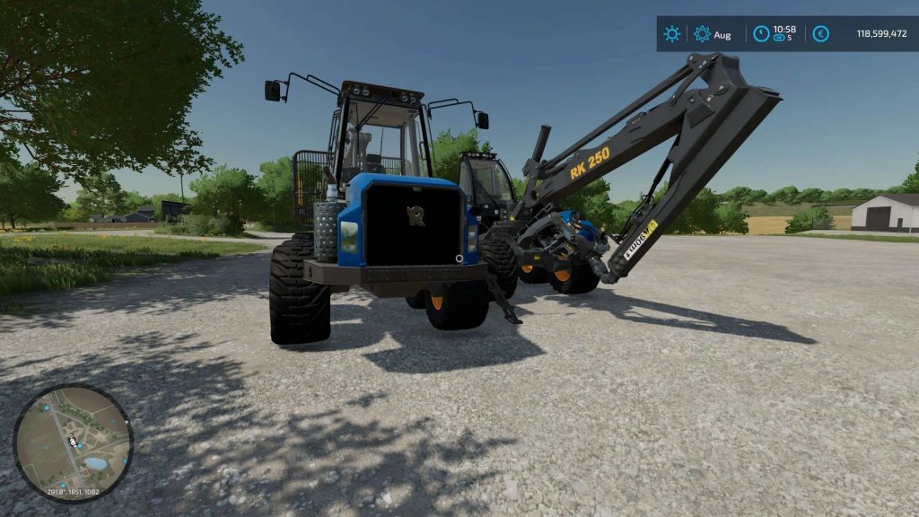 Rottne F20D and H21D v1.0.0 - FS25 / FS22 Mod