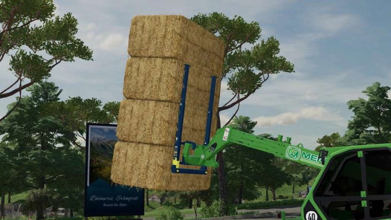 Bale Spike v1.0.0.0 - FS25 / FS22 Mod