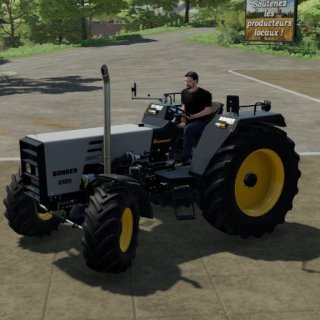 Bührer 6105 series Tractor v1.2 - FS25 / FS22 Mod