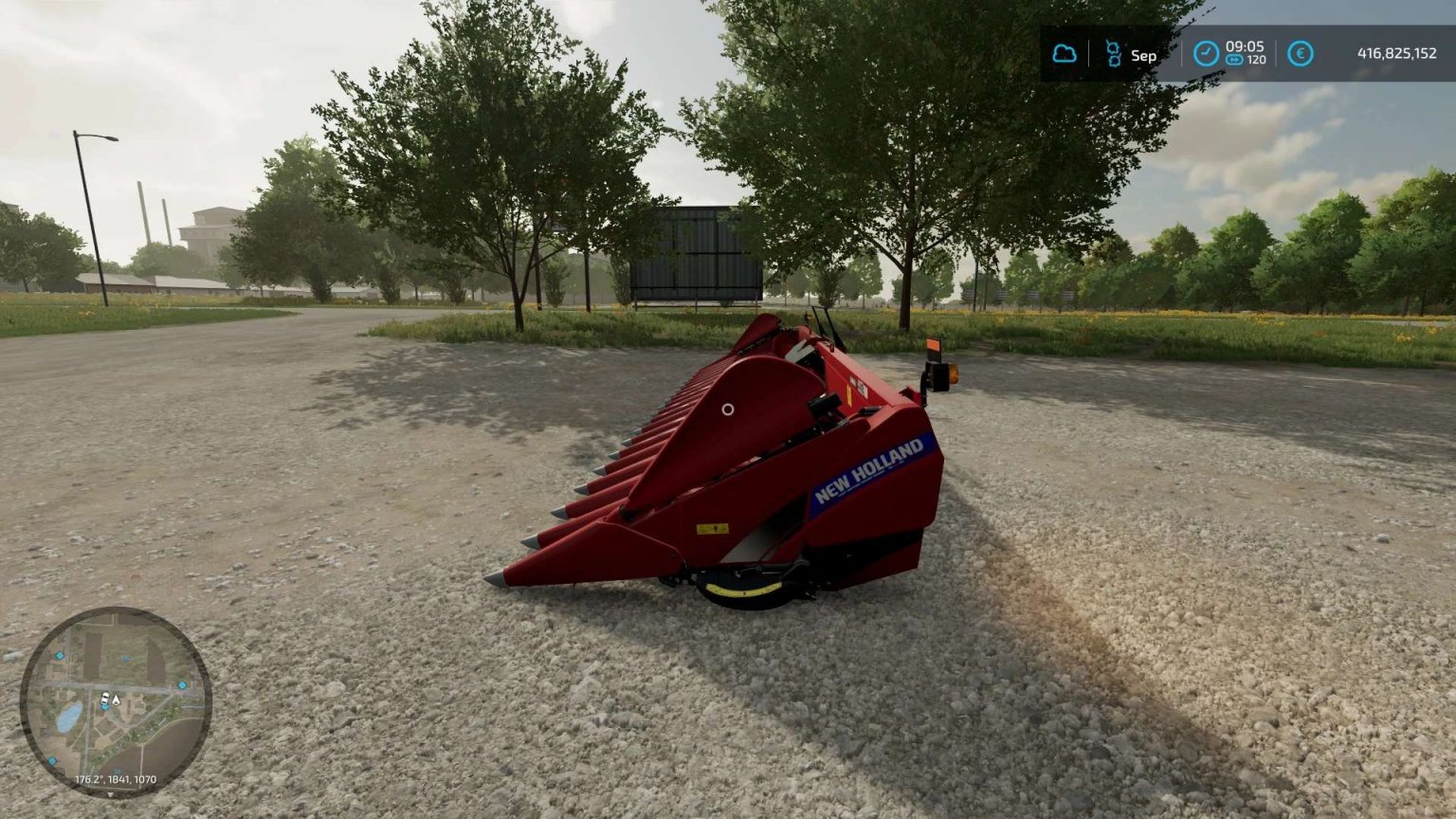 CASE Header 4418 v1.0 - FS25 / FS22 Mod