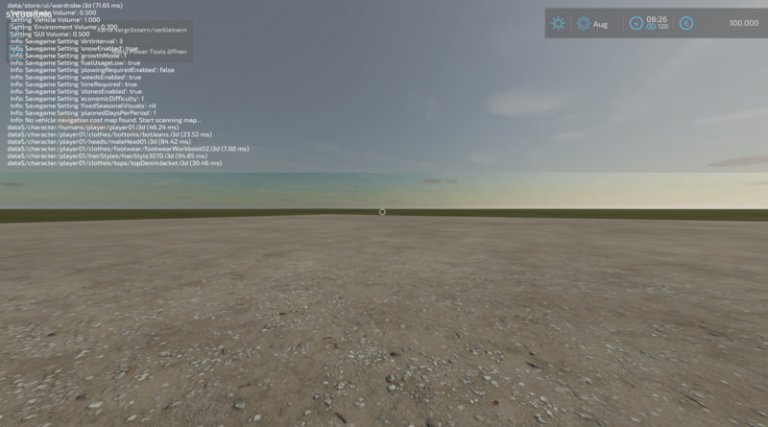 Empty x4 map V1.0 - FS25 / FS22 Mod