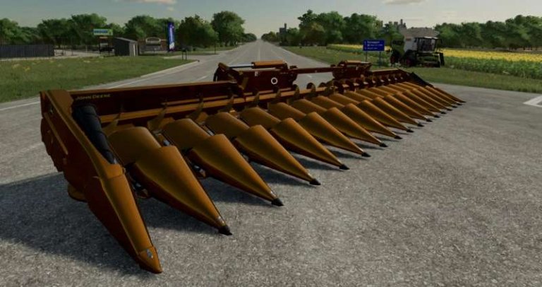 Header C16F Cutterbar / Corn picker v1.0.0.0 - FS25 / FS22 Mod
