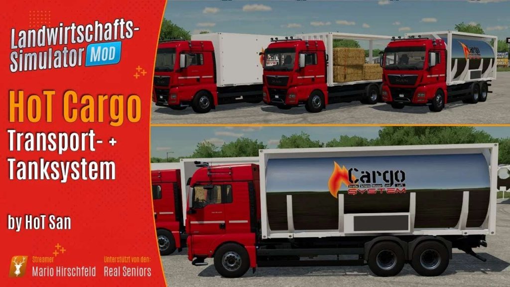 HoT Cargo System v1.0.0.0 - FS25 / FS22 Mod