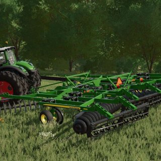John Deere 2720 11 Shank Disk Ripper V1.0 - FS25 / FS22 Mod