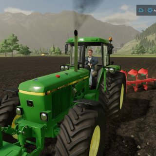 John Deere 4640 Turbo V1.0 - FS25 / FS22 Mod