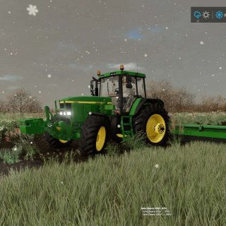 John Deere 520 Flail Mower v1.0.0.0 - FS25 / FS22 Mod