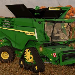 John Deere X9 2020 US And EU Version v1.0 - FS25 / FS22 Mod