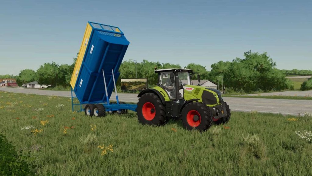 Kane 16T Halfpipe Trailer v1.0.0.0 - FS25 / FS22 Mod