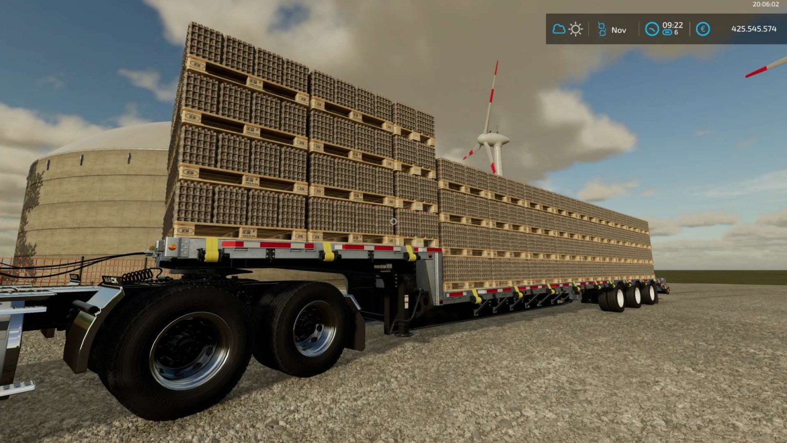 Lode King Renown Drop Deck AutoLoad v1.0 - FS25 / FS22 Mod