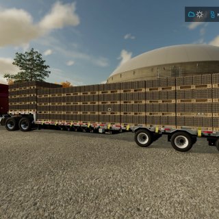LODE KING RENOWN DROP DECK AUTOLOAD V1.5 - FS25 / FS22 Mod