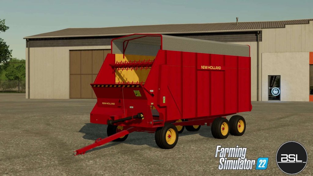 New Holland 716 chopper box V1.0.0.0 - FS25 / FS22 Mod