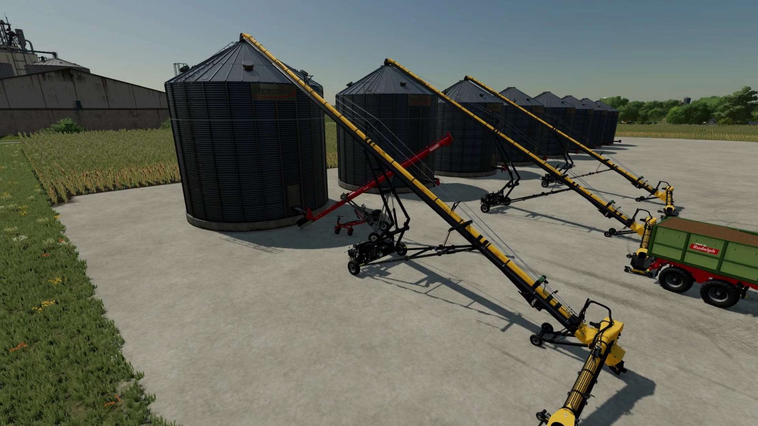 One crop meridian silo v1.0 - FS25 / FS22 Mod