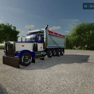 Peterbilt 379 Dump Truck v1.0.0.0 - FS25 / FS22 Mod