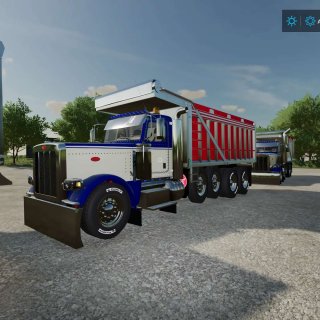 Peterbilt 379 Dump Truck v1.0.0.0 - FS25 / FS22 Mod