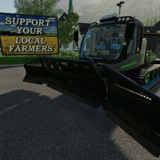 Prinoth Leitwolf Agripower Methane Snowcat V1.1 - FS25 / FS22 Mod