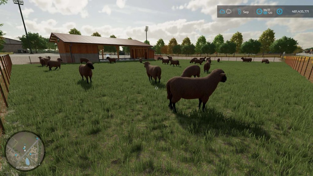 Sheep fold Big v1.0.0.0 - FS25 / FS22 Mod