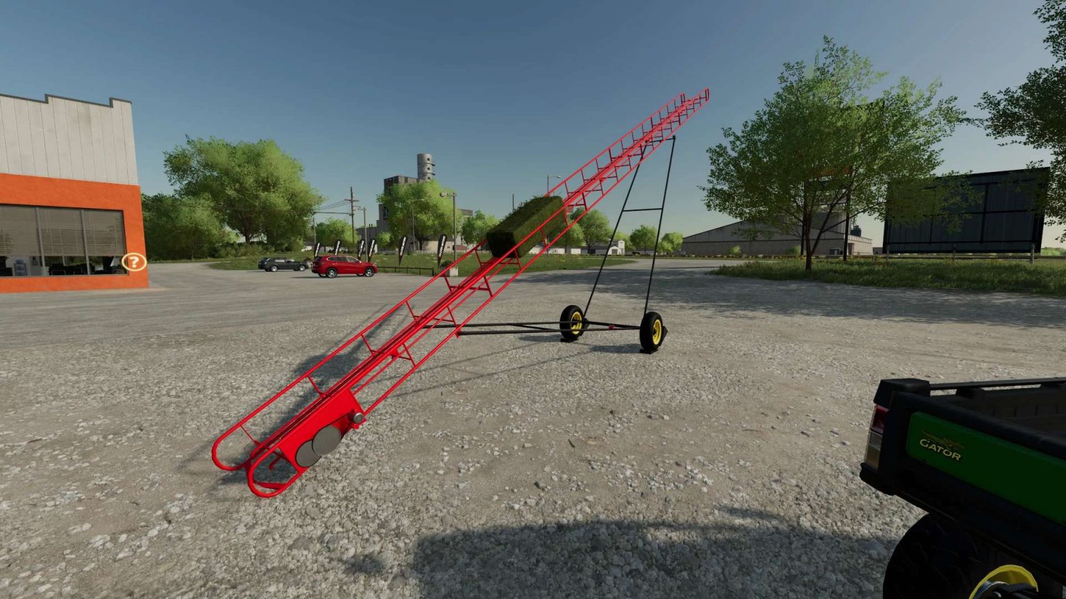 Small bale conveyor v1.0 - FS25 / FS22 Mod