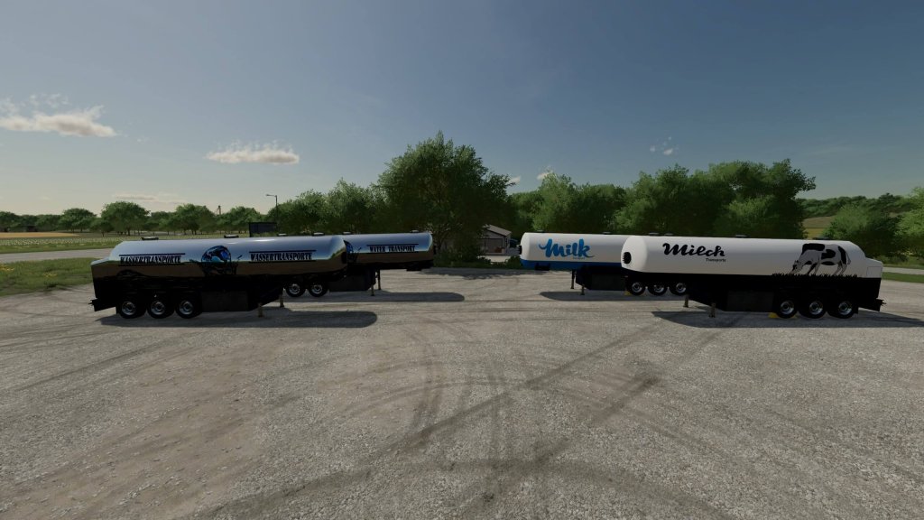 Tanker Pack v2.0.0.0 - FS25 / FS22 Mod