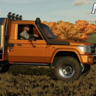 Toyota Landcruiser j 70 GXL 4.5L V8 v4.1.0.0 - FS25 / FS22 Mod