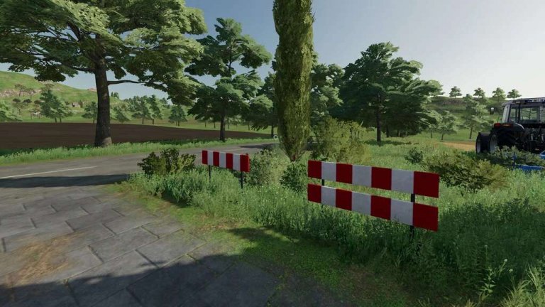 Traffic Warning Signs v1.0.0.0 - FS25 / FS22 Mod