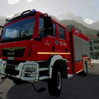 Man TGM Fire Department v1.0 - FS25 / FS22 Mod