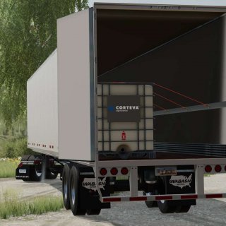 WABASH VAN REEFER TRAILER v1.0.0.0 - FS25 / FS22 Mod