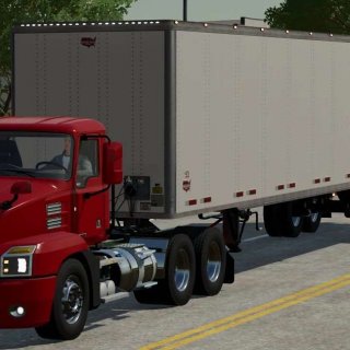 WABASH VAN REEFER TRAILER v1.0.0.0 - FS25 / FS22 Mod
