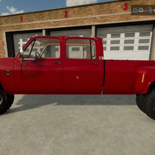 1982 Chevrolet K30 CrewCab Dually DDC v1.1 - FS25 / FS22 Mod