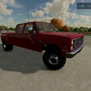 1982 Chevrolet K30 CrewCab Dually DDC v1.1 - FS25 / FS22 Mod