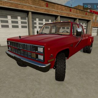 1982 Chevrolet K30 CrewCab Dually DDC v1.1 - FS25 / FS22 Mod