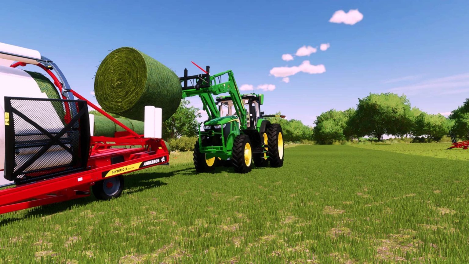 Anderson Hybrid X Bale Wrapper v1.0.0.0 - FS25 / FS22 Mod