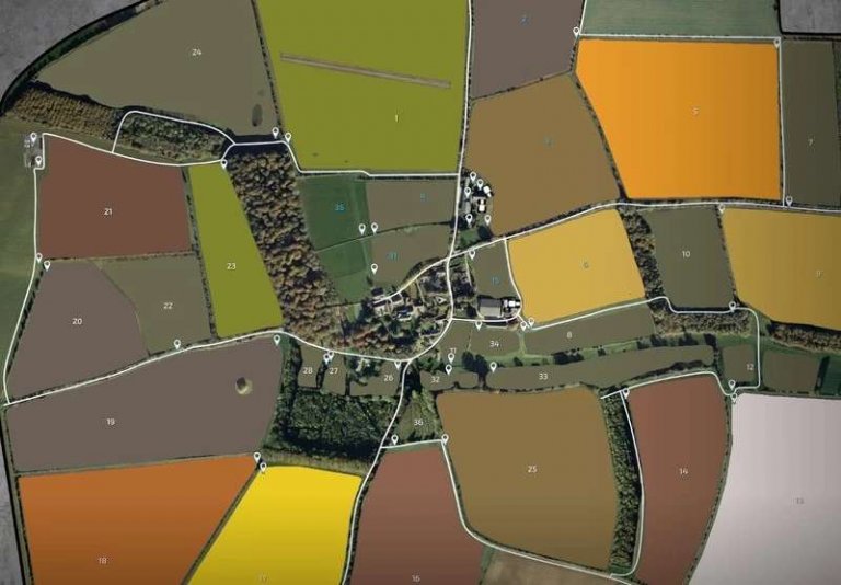 Autodrive route network Calmsden Farm v1.1.0.0 - FS25 / FS22 Mod Autodrive route network Calmsden Farm v1.1.0.0 - FS25 / FS22 Mod