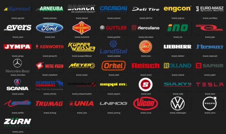 Brand Icons HQ v1.0 - FS25 / FS22 Mod